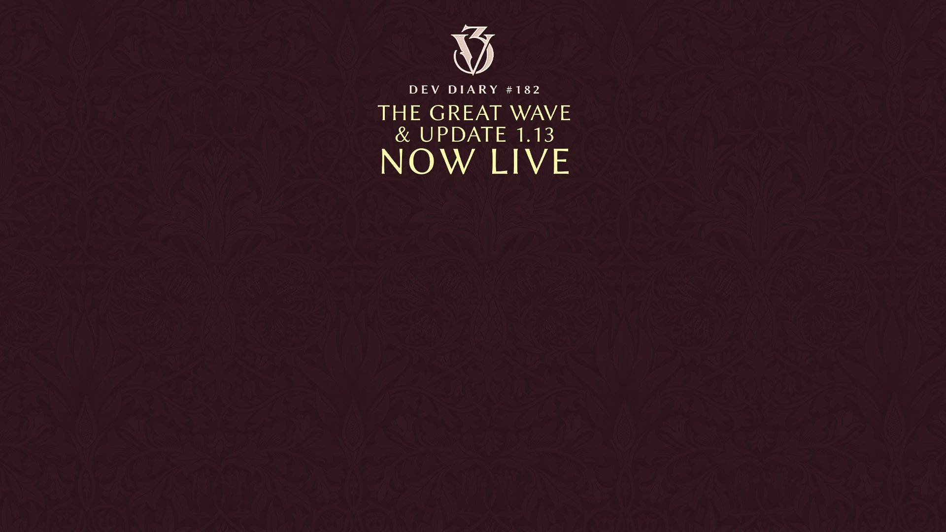 Victoria 3 - Dev Diary #182 - The Great Wave & Update 1.13 Now LIVE ...