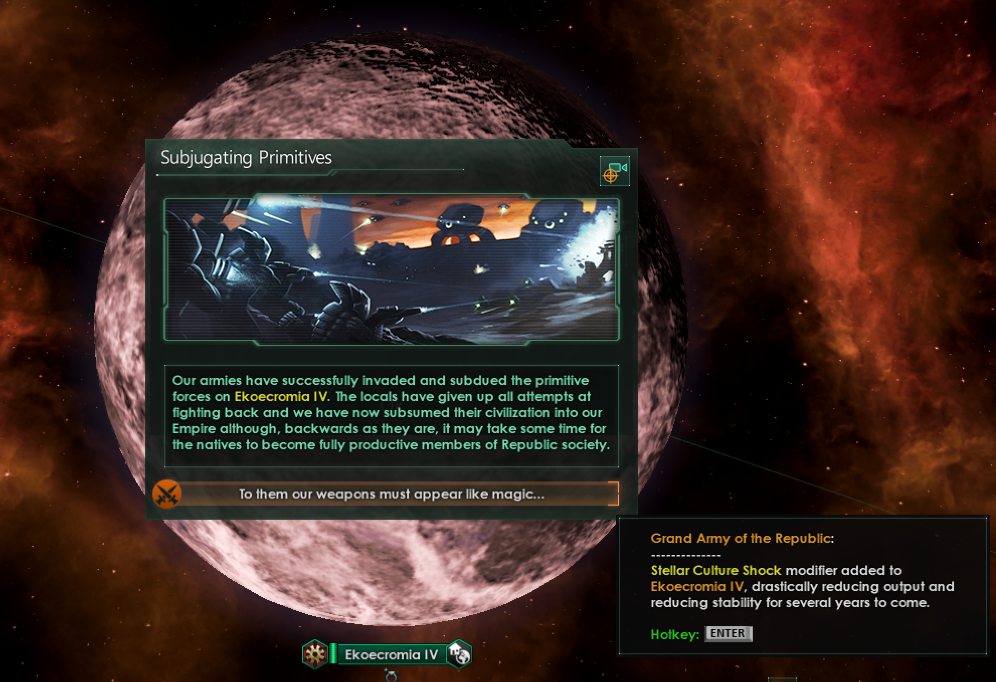 Stellaris Wars: A Clone Wars Ironman Saga | Paradox Interactive Forums