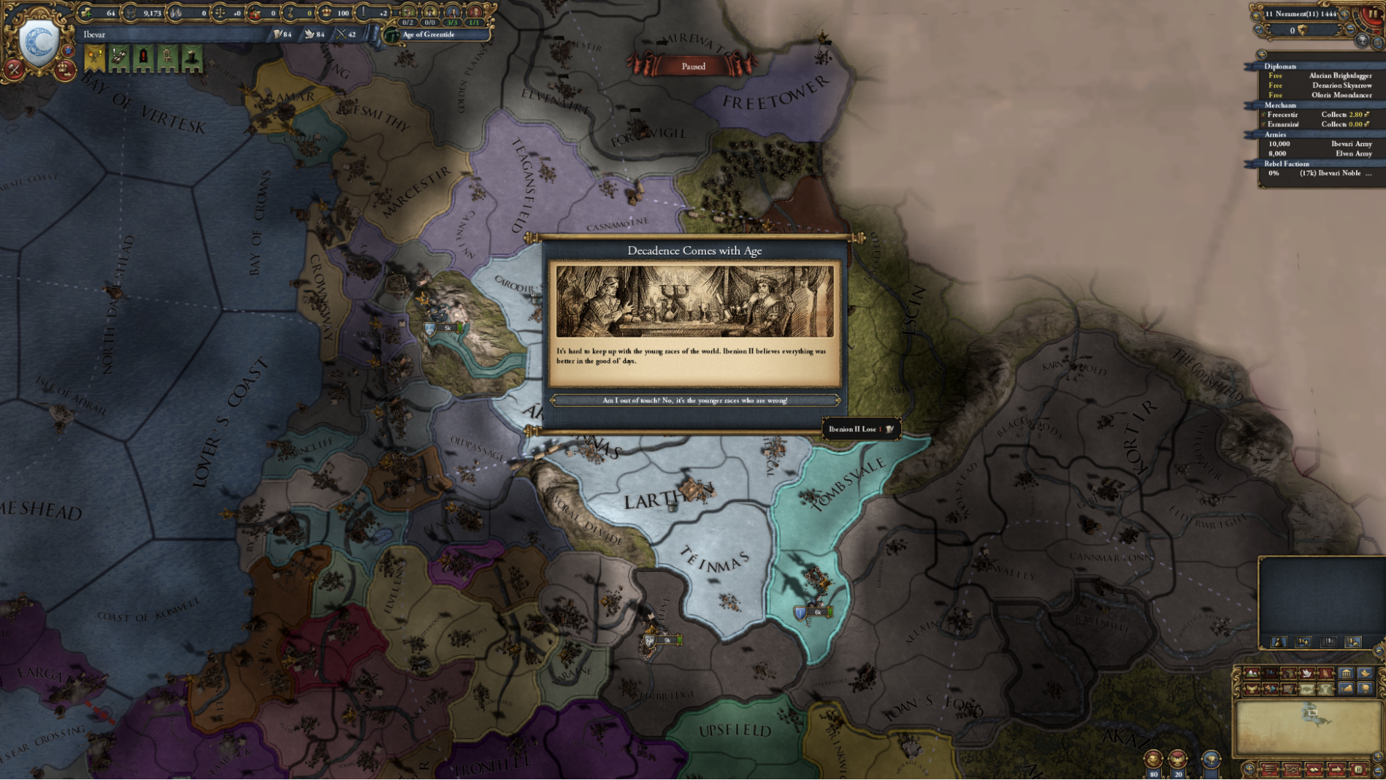 Europa Universalis IV - Mod Spotlight - Anbennar pt 2, 2023 | Paradox ...