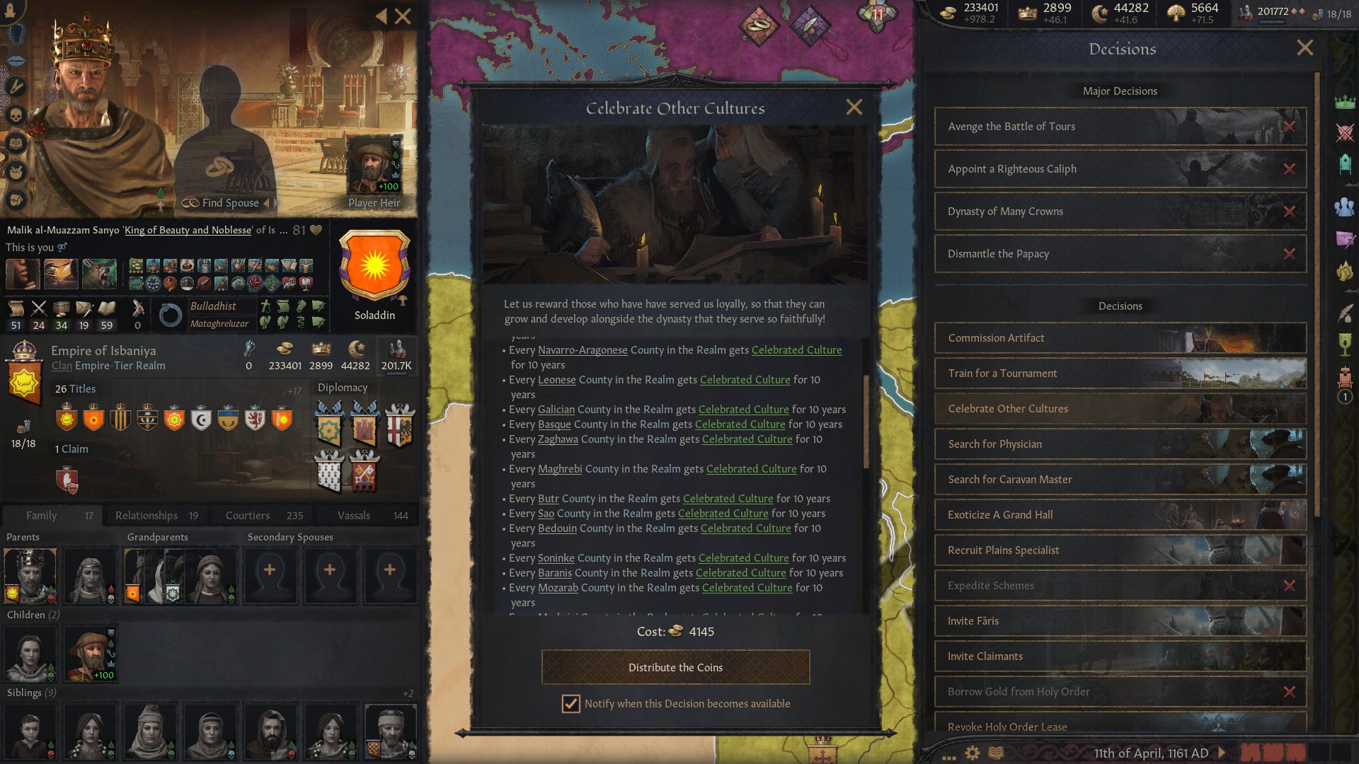 Which dynastic legacies are the best? | Paradox Interactive Forums