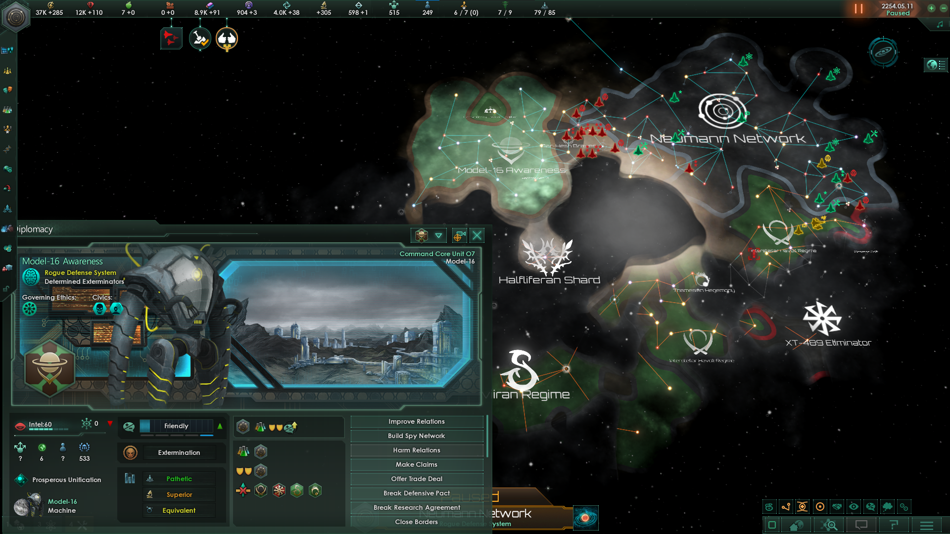 Why is it that the first time I've played Determined Exterminators there are TWO other ones in a ...