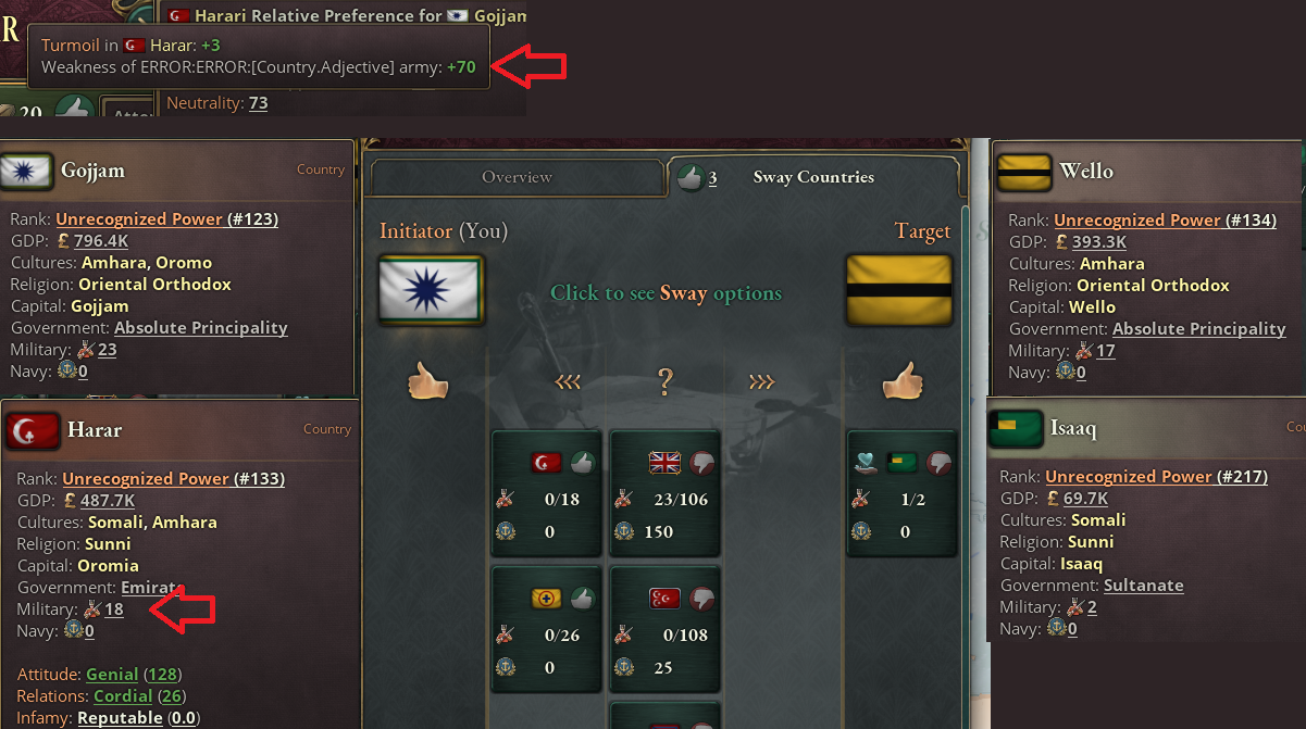 Confirmed - The weak army calculation is off | Paradox Interactive Forums