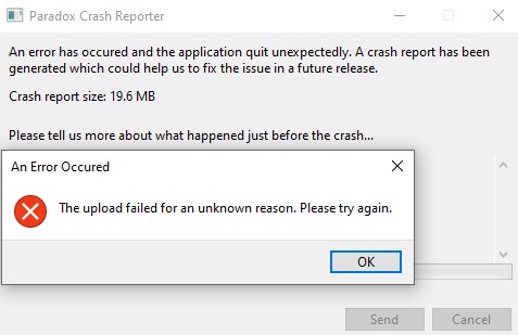 In Review - Crash to desktop | Paradox Interactive Forums