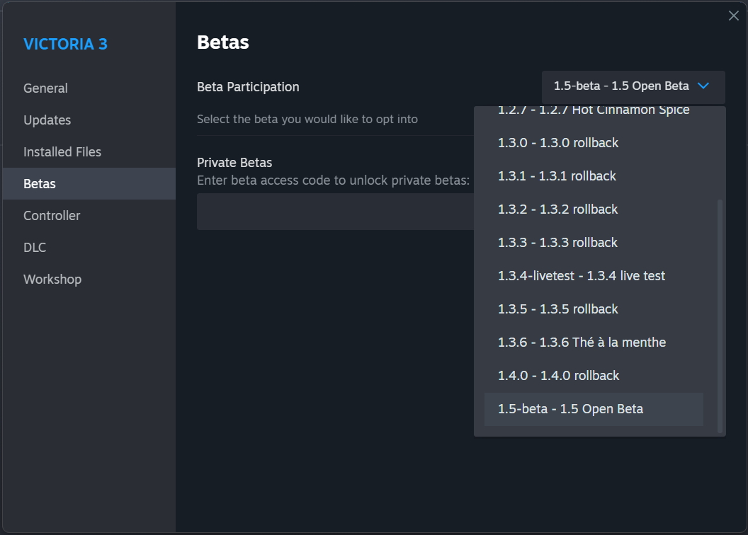 How to Access the 1.5 Open Beta | Paradox Interactive Forums