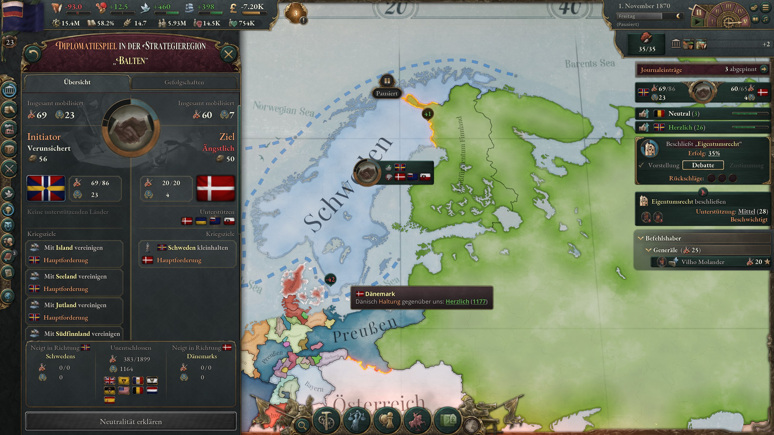 Confirmed - Sweden unending Unification Diploplay | Paradox Interactive Forums