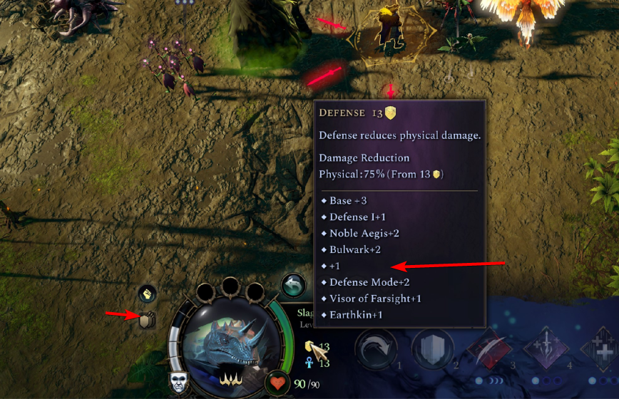 Confirmed - Defensive Tactics Trait effect missing label in defense breakdown tooltip | Paradox ...