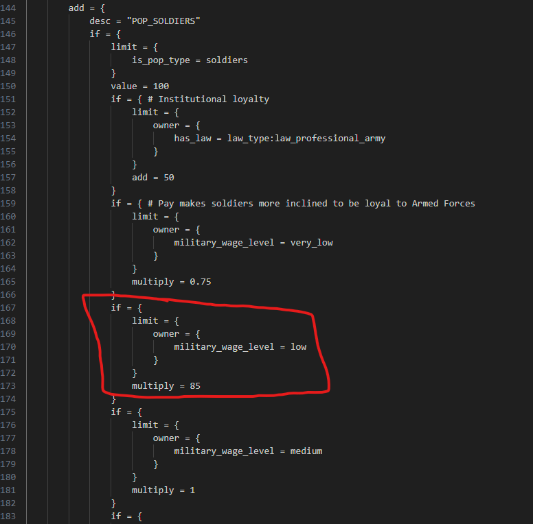 Confirmed - 00_armed_forces IG File Soldier Pop Calculation has Typo Value | Paradox Interactive ...
