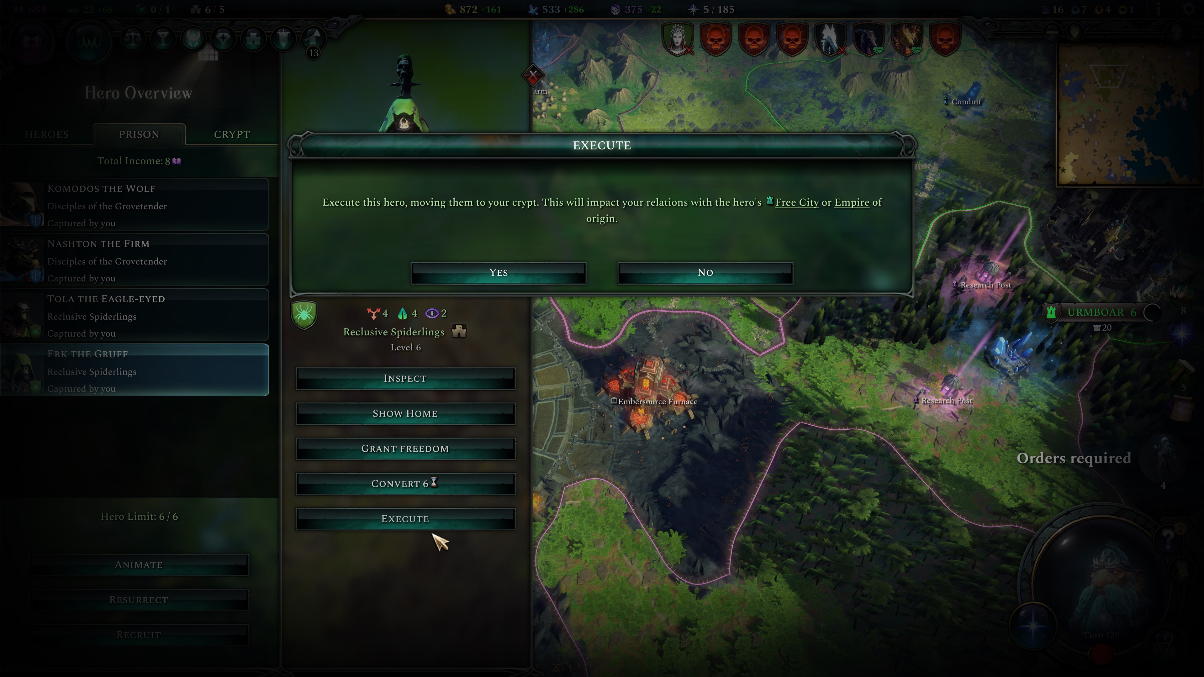 Confirmed - Executing or releasing a prisoner doesn't mention the ...