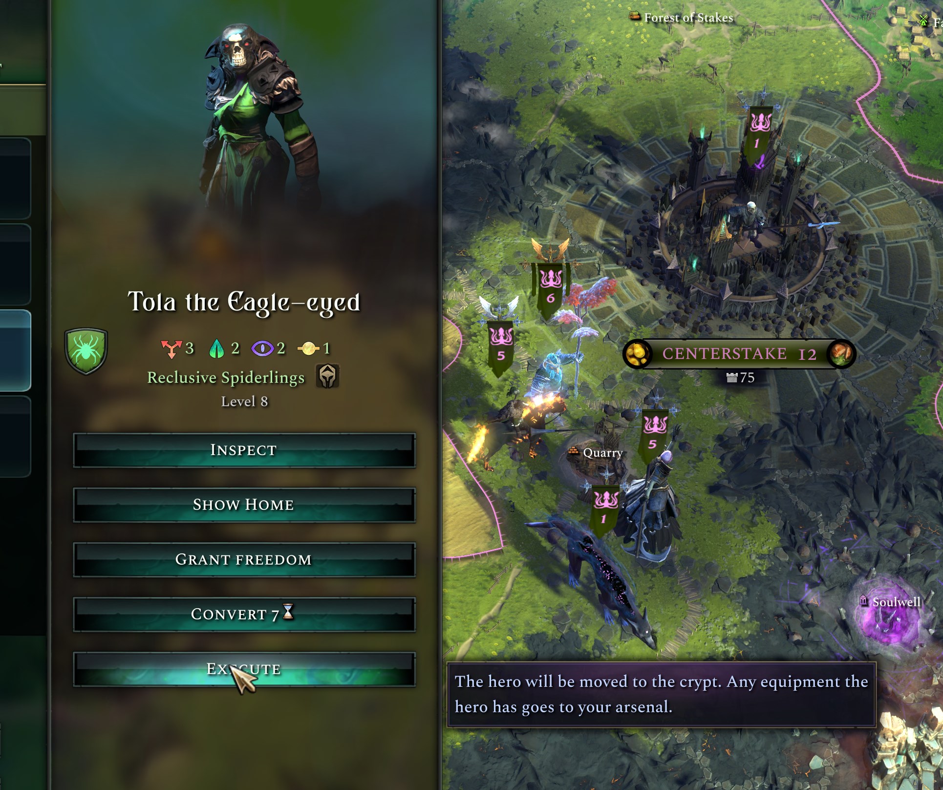 Confirmed - Executing or releasing a prisoner doesn't mention the ...