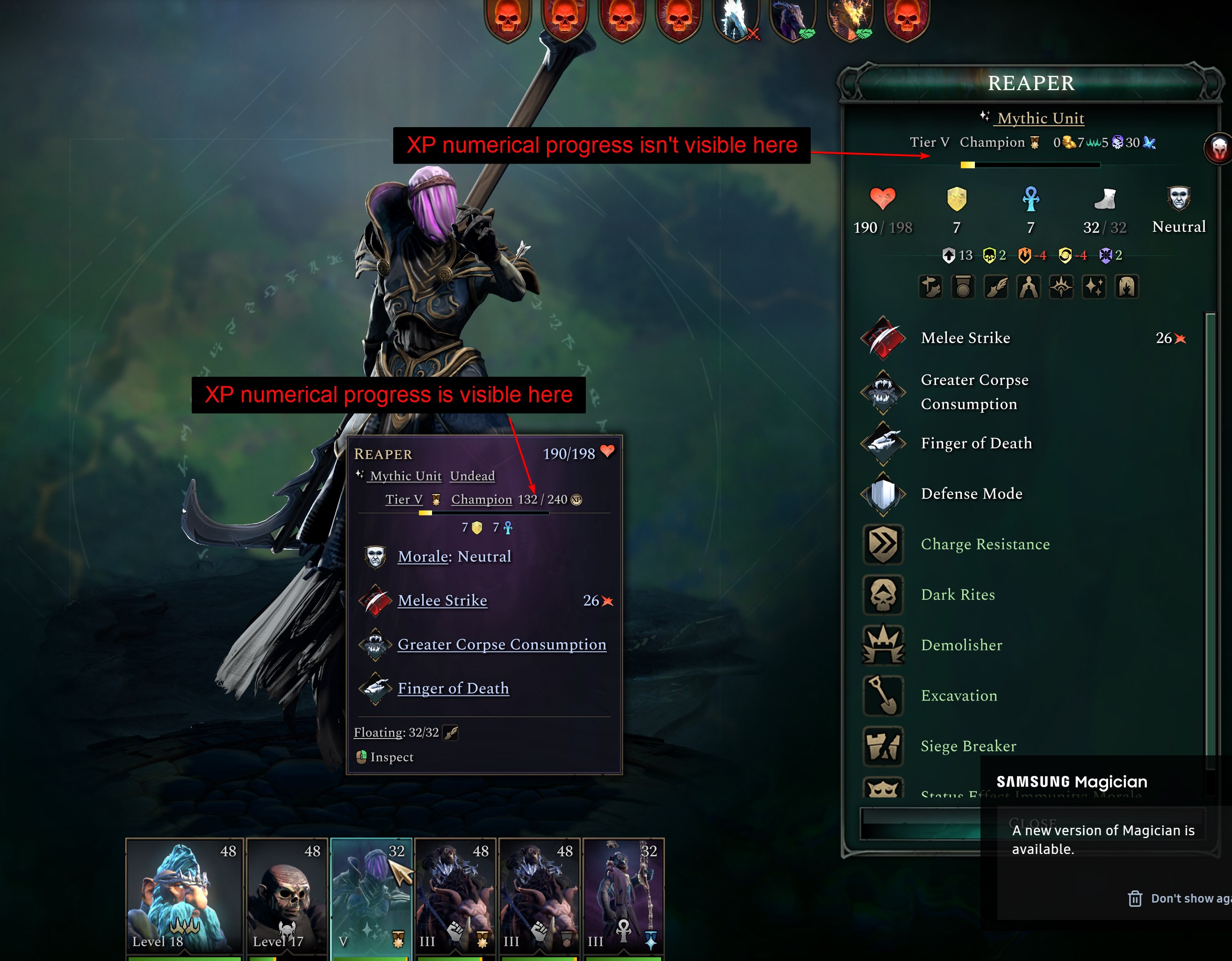 Inconsistencies in the way a unit's XP is represented | Paradox ...