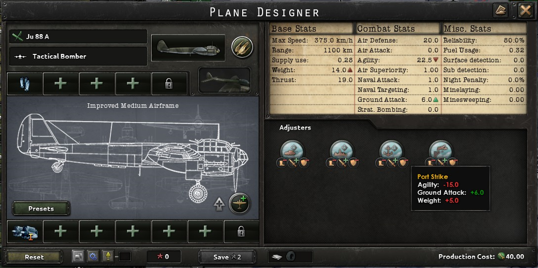 Confirmed - Plane Designer: Medium Bomb Bay gives ground instead of ...