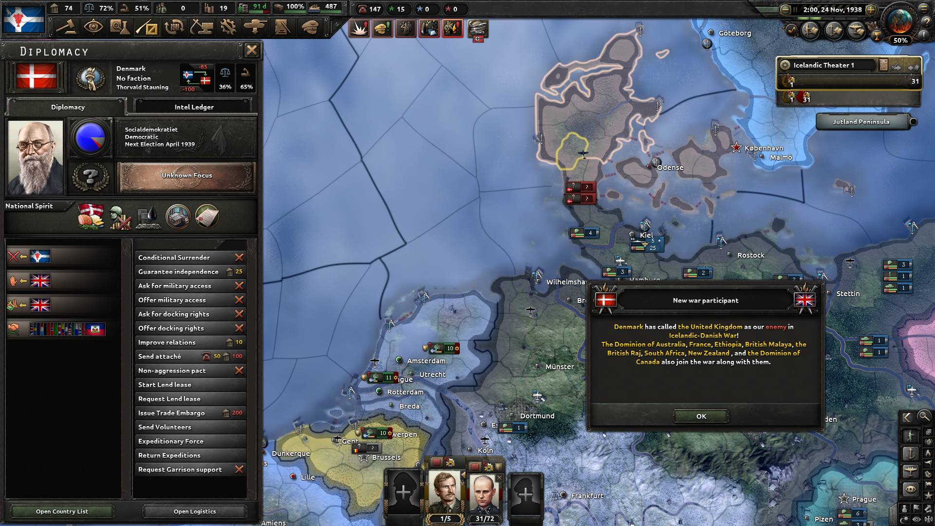 Seriously? Denmark surrenders to Iceland so fast that UK's guarantees ...
