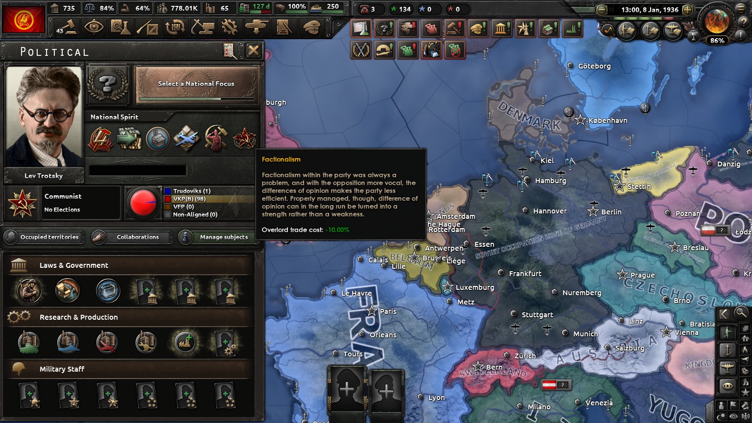 Another useless Soviet national spirit in the left opposition path ...