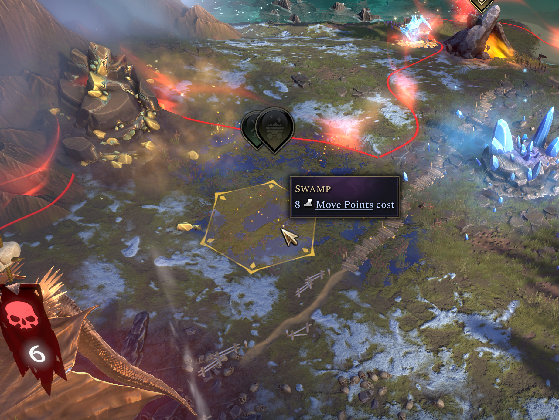 Comparing world map visuals between AOW 4 and previous entries ...