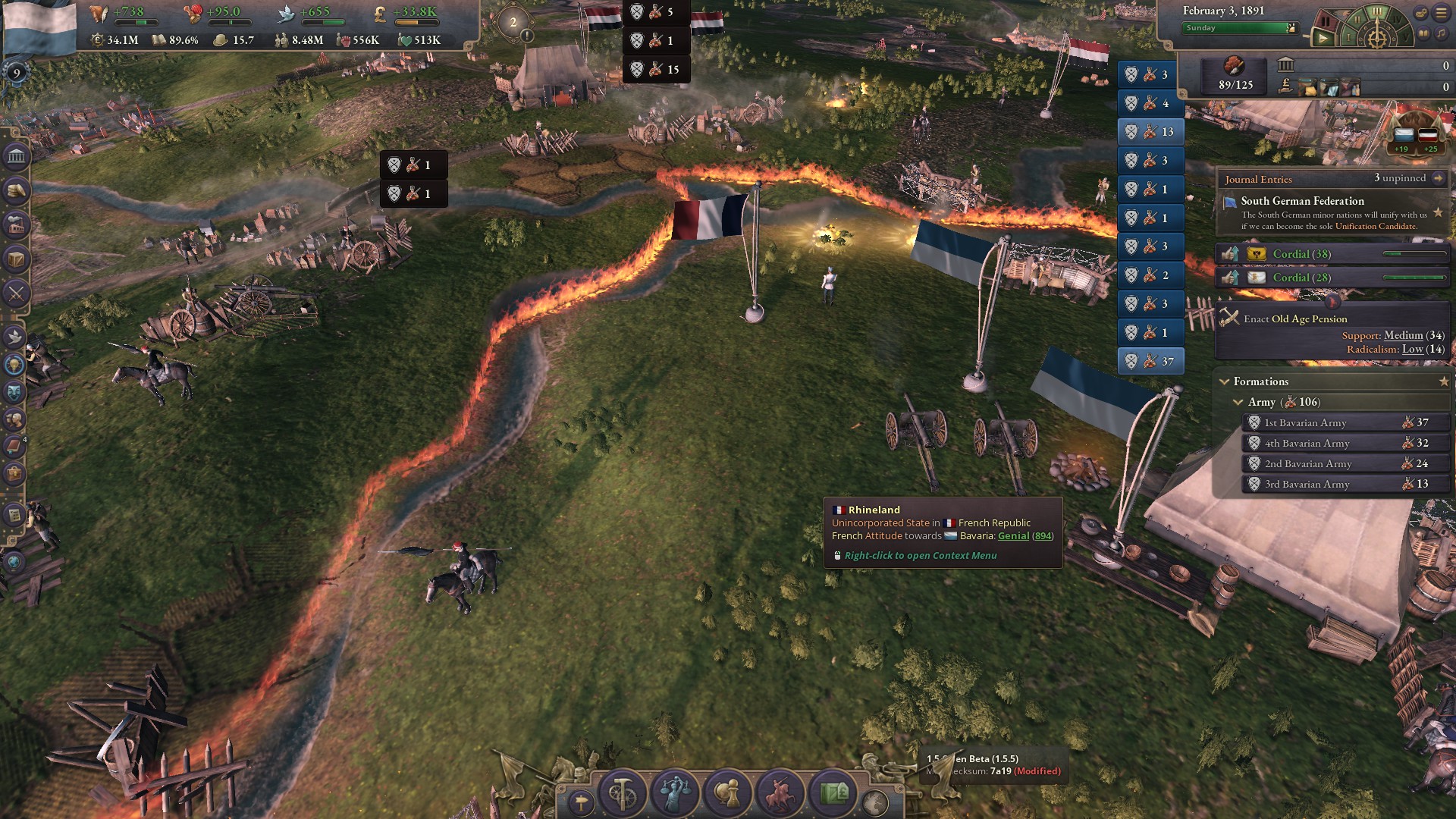 Duplicate - Army Flags on the map are upside down | Paradox Interactive Forums