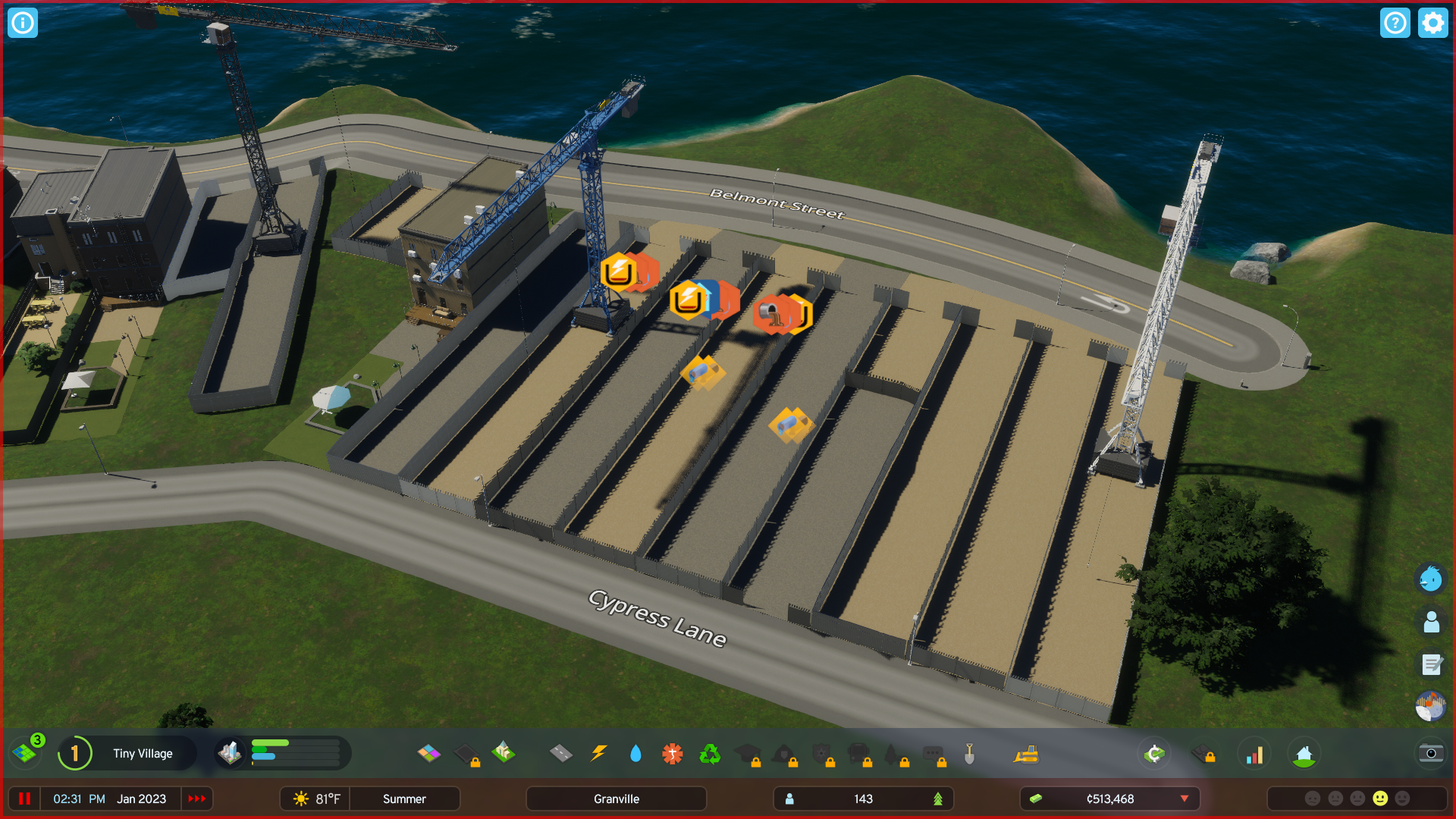 Duplicate - Buildings constructed automatically in zoned area generated without sewer, water ...