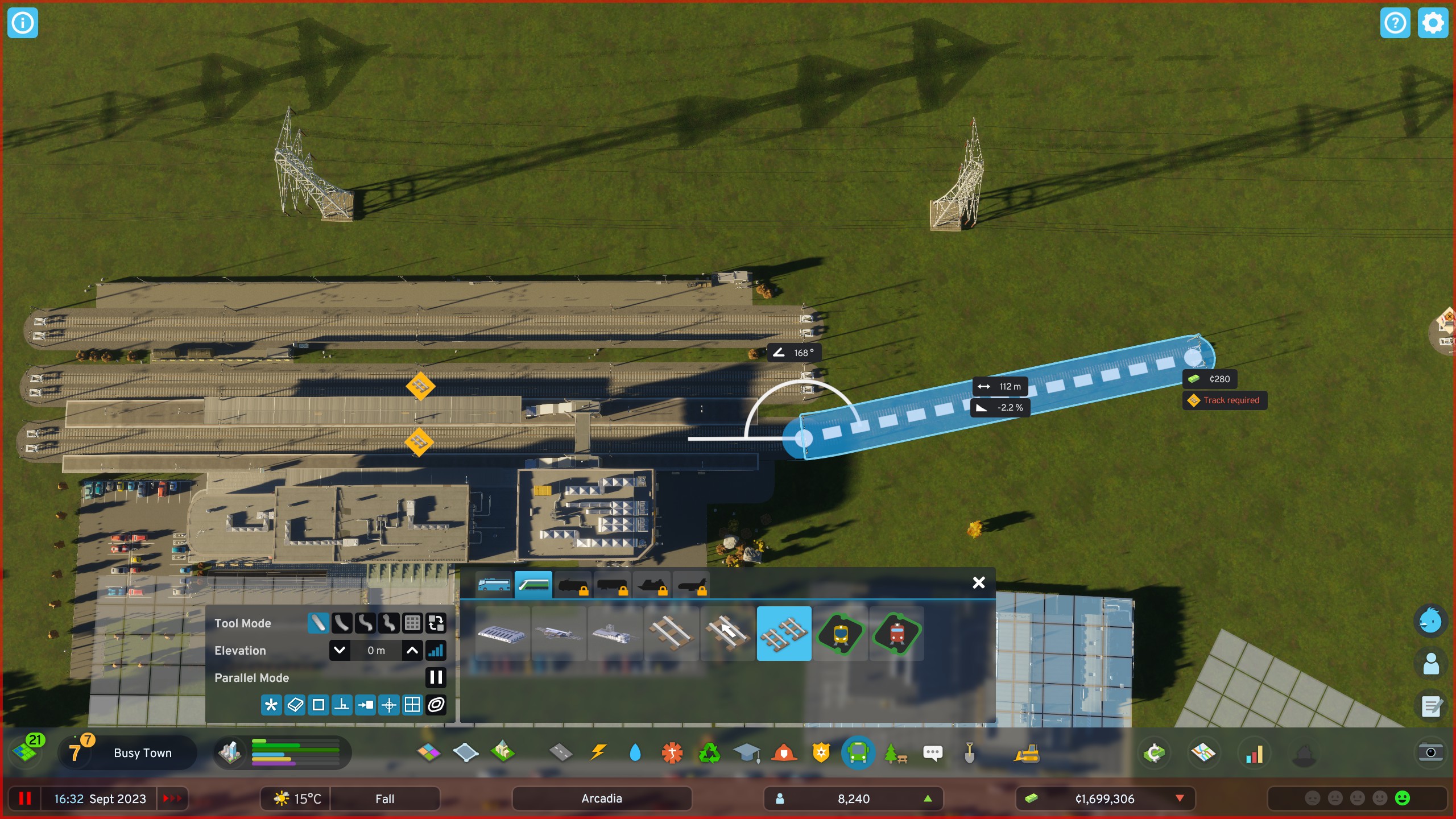 In Review - Unable to connect tracks to train station bottom platform after relocating it ...