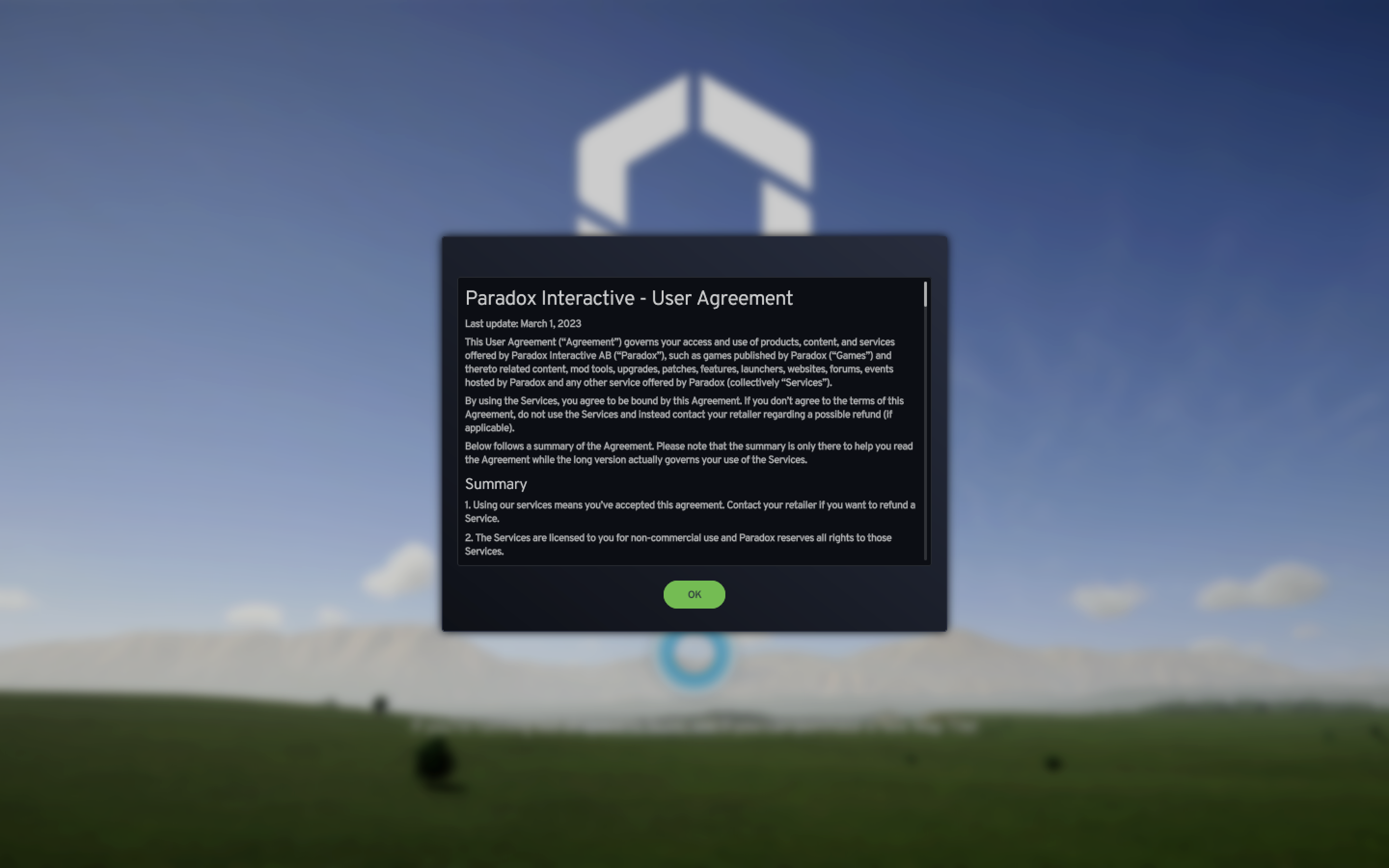 Cannot accept Paradox Interactive EULA under Wine | Paradox Interactive Forums