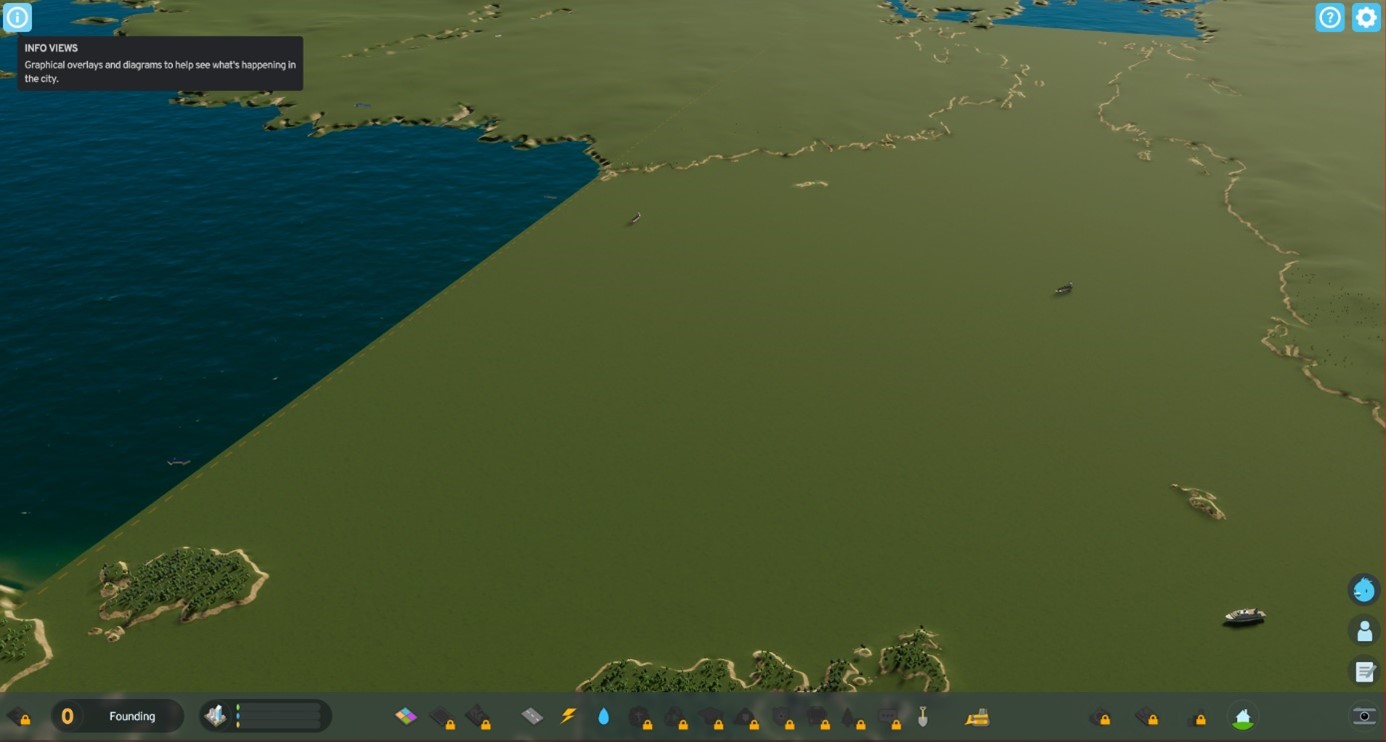 Confirmed - all my rivers and lakes don't contain water in the area ...