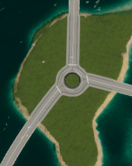 center of roundabouts turn black when zooming out | Paradox Interactive ...