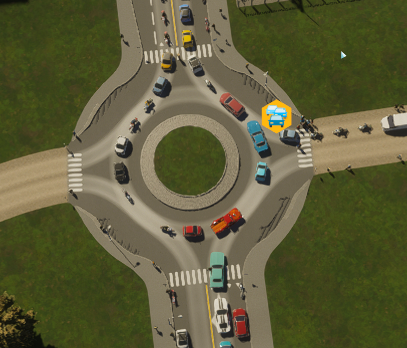 Roundabout get congested | Paradox Interactive Forums