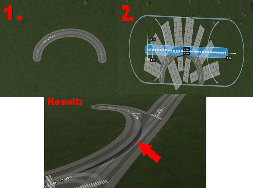 Confirmed - Curved road overlapping over straight road | Paradox ...