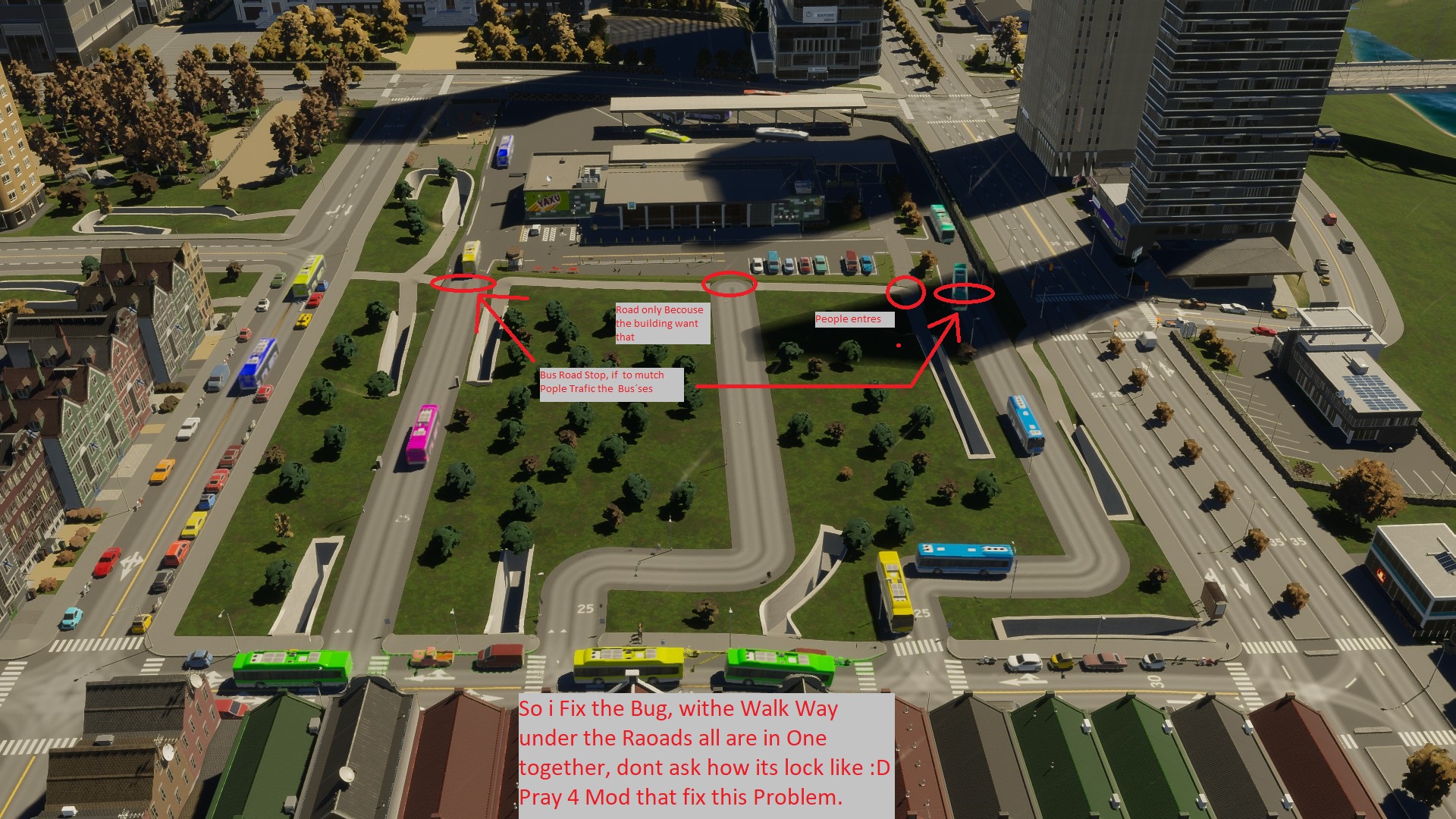Bus Station People Entres at a bad Position | Paradox Interactive Forums