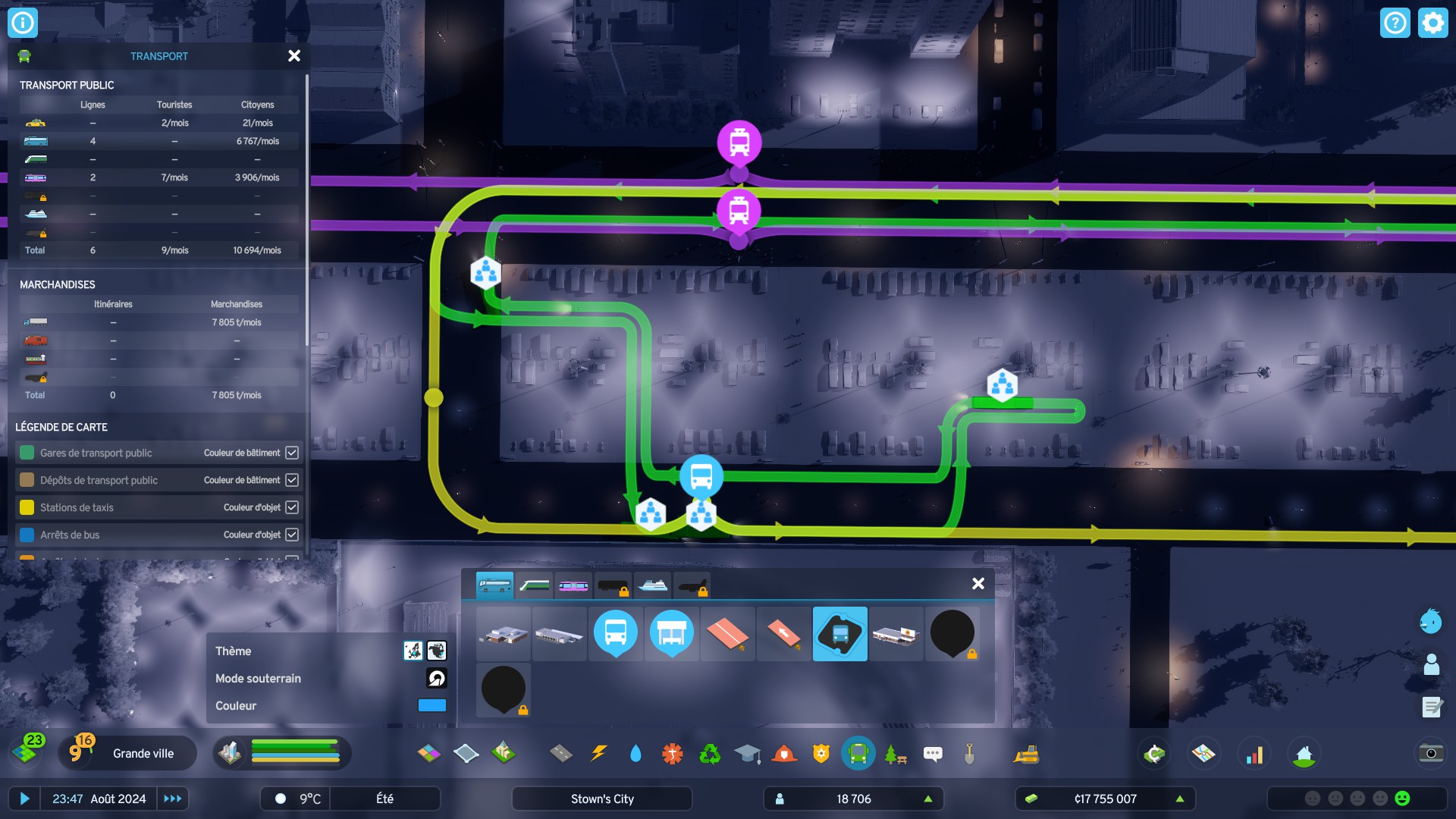 Confirmed - Bus lines are broken when placing a stop near a parking on pedestrian roads ...