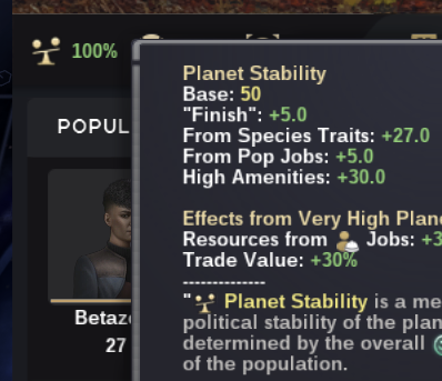 All Betazoid pops give planetary stability +1, not just rulers | Paradox Interactive Forums