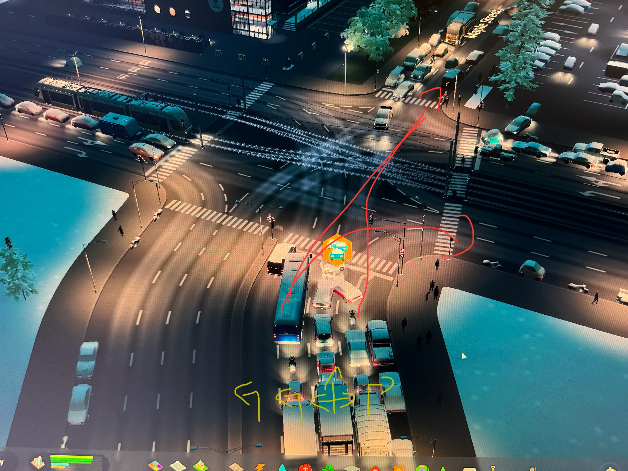 Confirmed - Cars change mind directly in front of x-ing block all ...