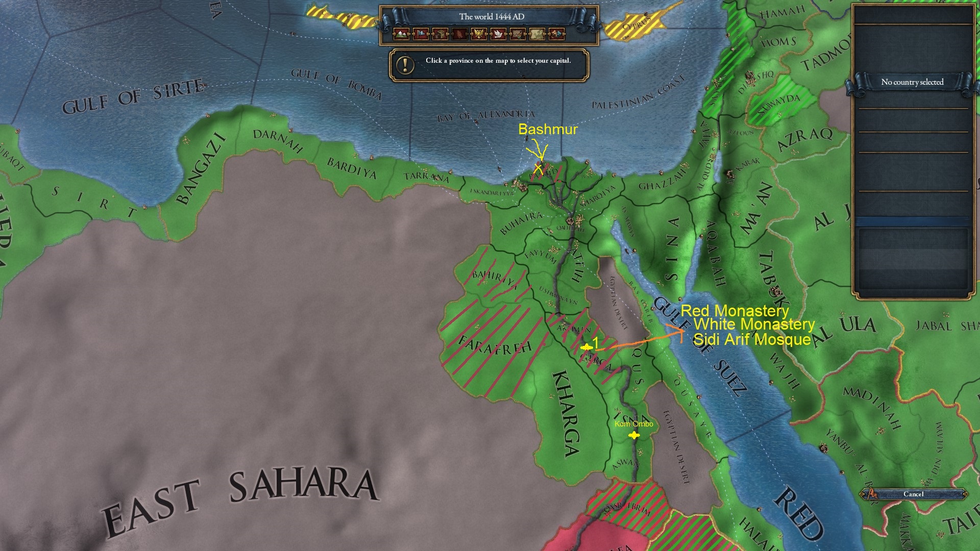 Idea for improving immersion in Coptic gameplay | Paradox Interactive ...