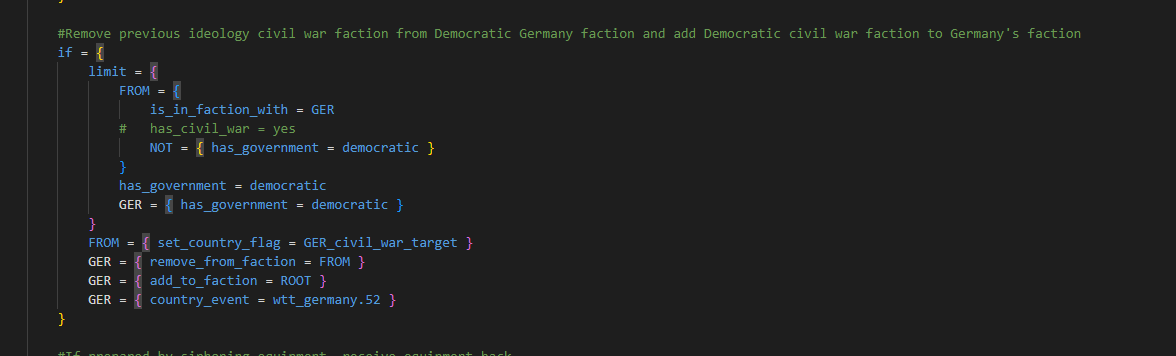 Rare bug with non-democratic country in Germany's democratic faction | Paradox Interactive Forums