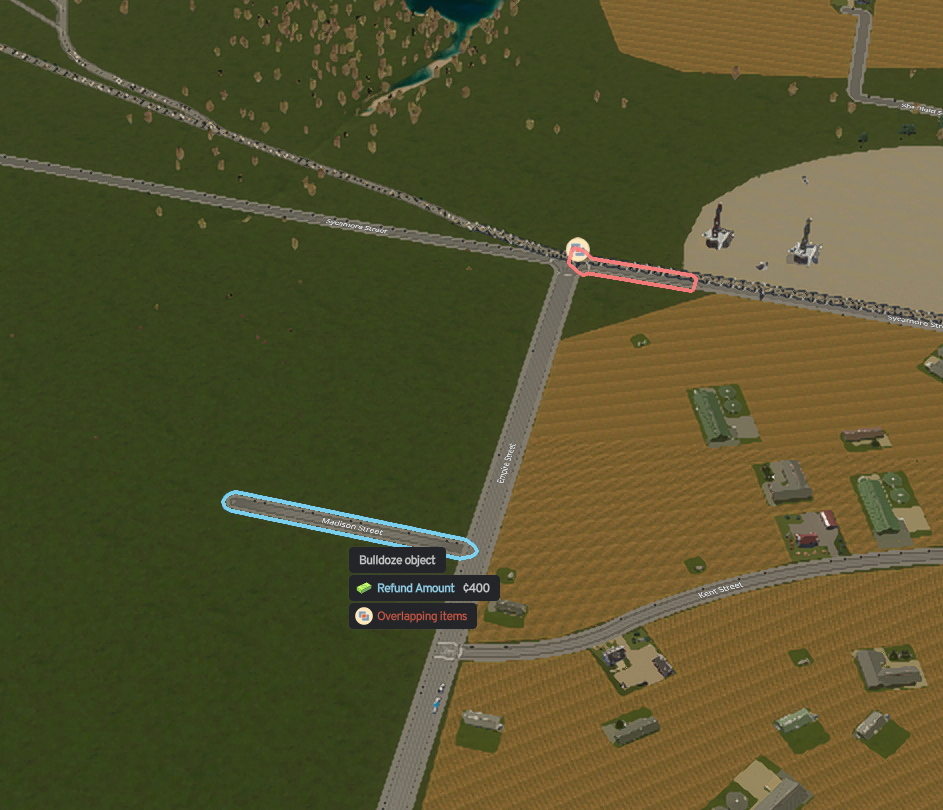 Duplicate - Rail over Road Causes Unrelated Items to be deleteable | Paradox Interactive Forums