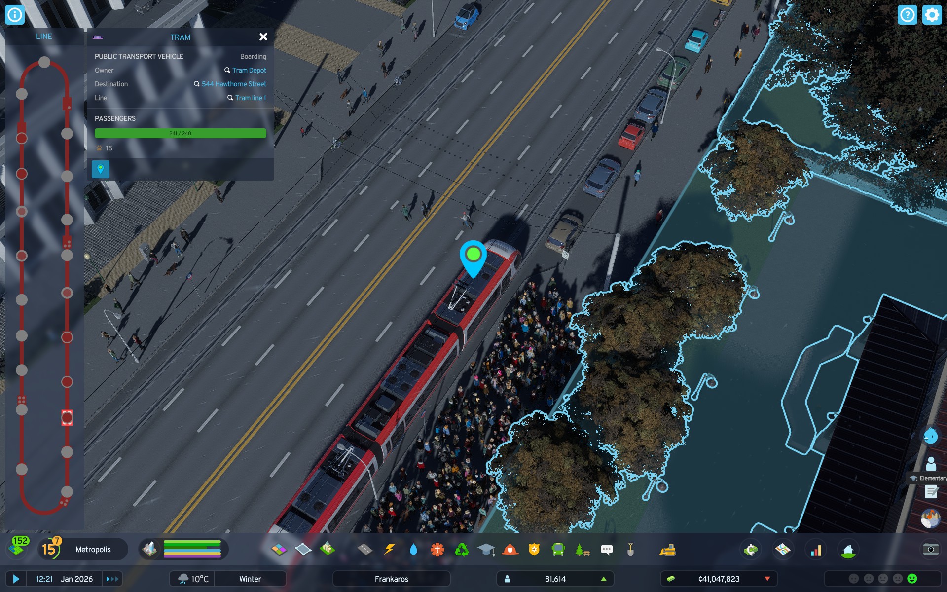 Not a Bug - Tram stops create invisible crosswalk | Paradox Interactive ...