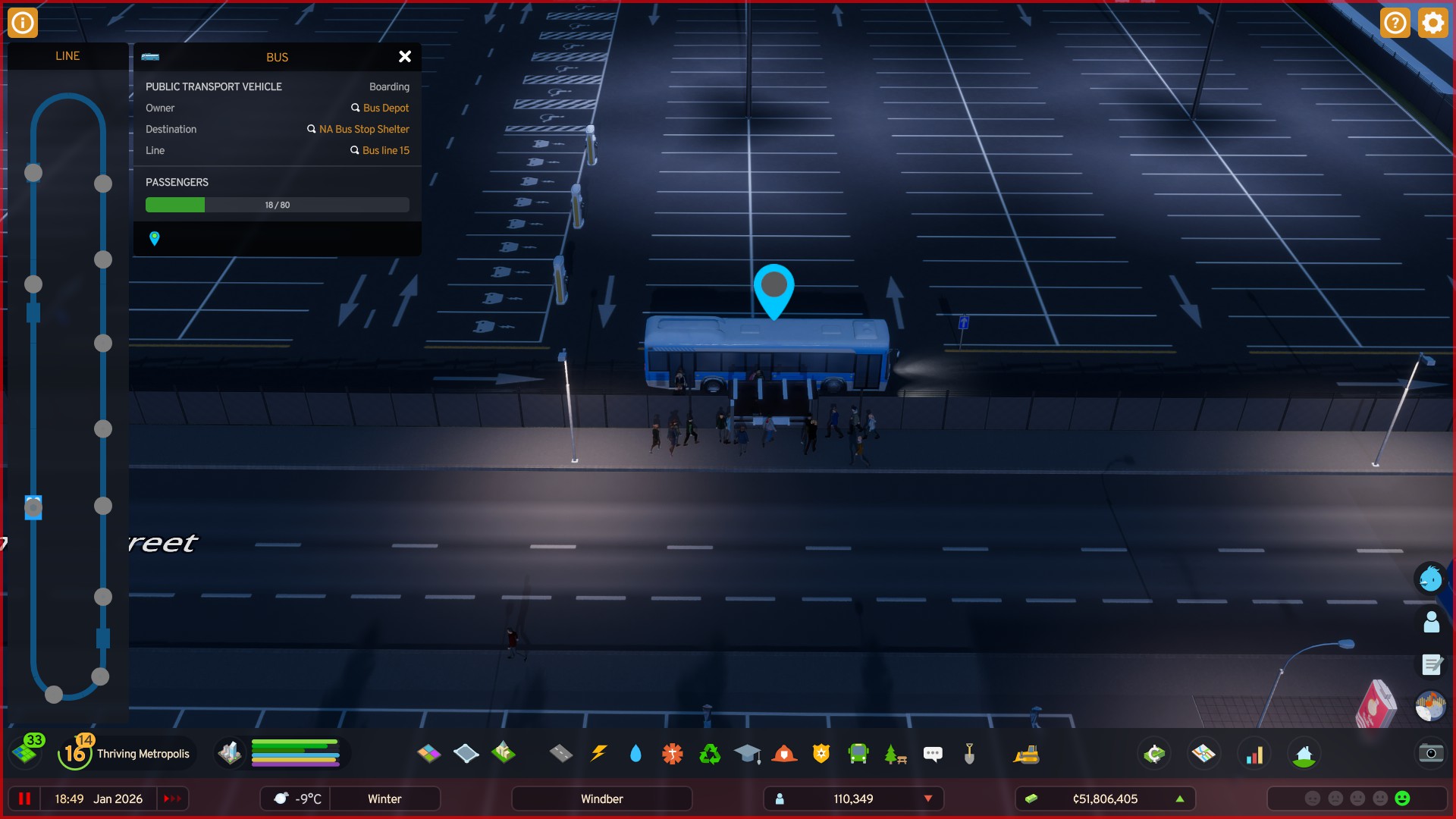 Duplicate - Bus stops at parking lot near bus shelter (across the fence ...