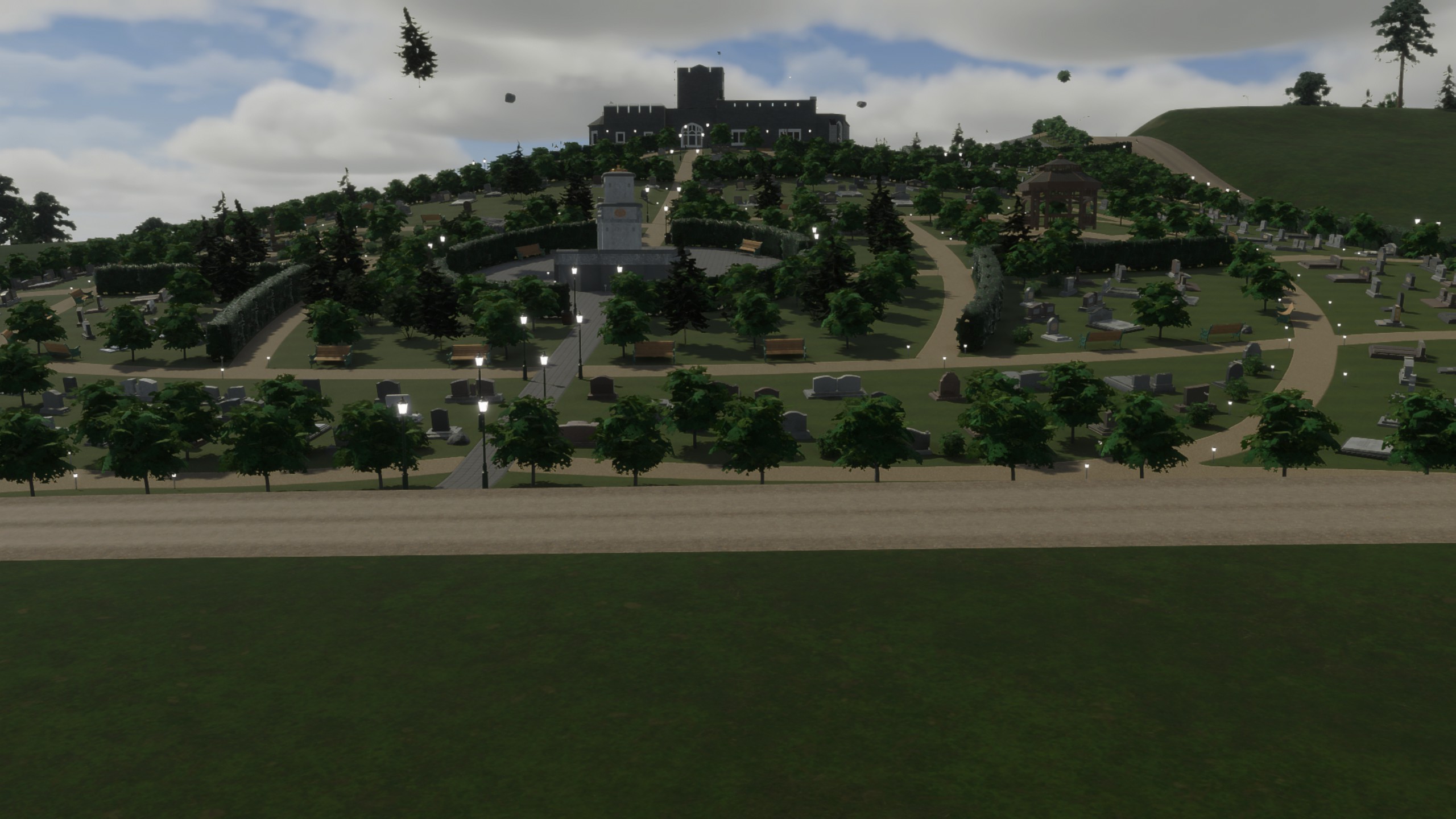 Confirmed - A few cemetery props don't change elevation | Paradox Interactive Forums