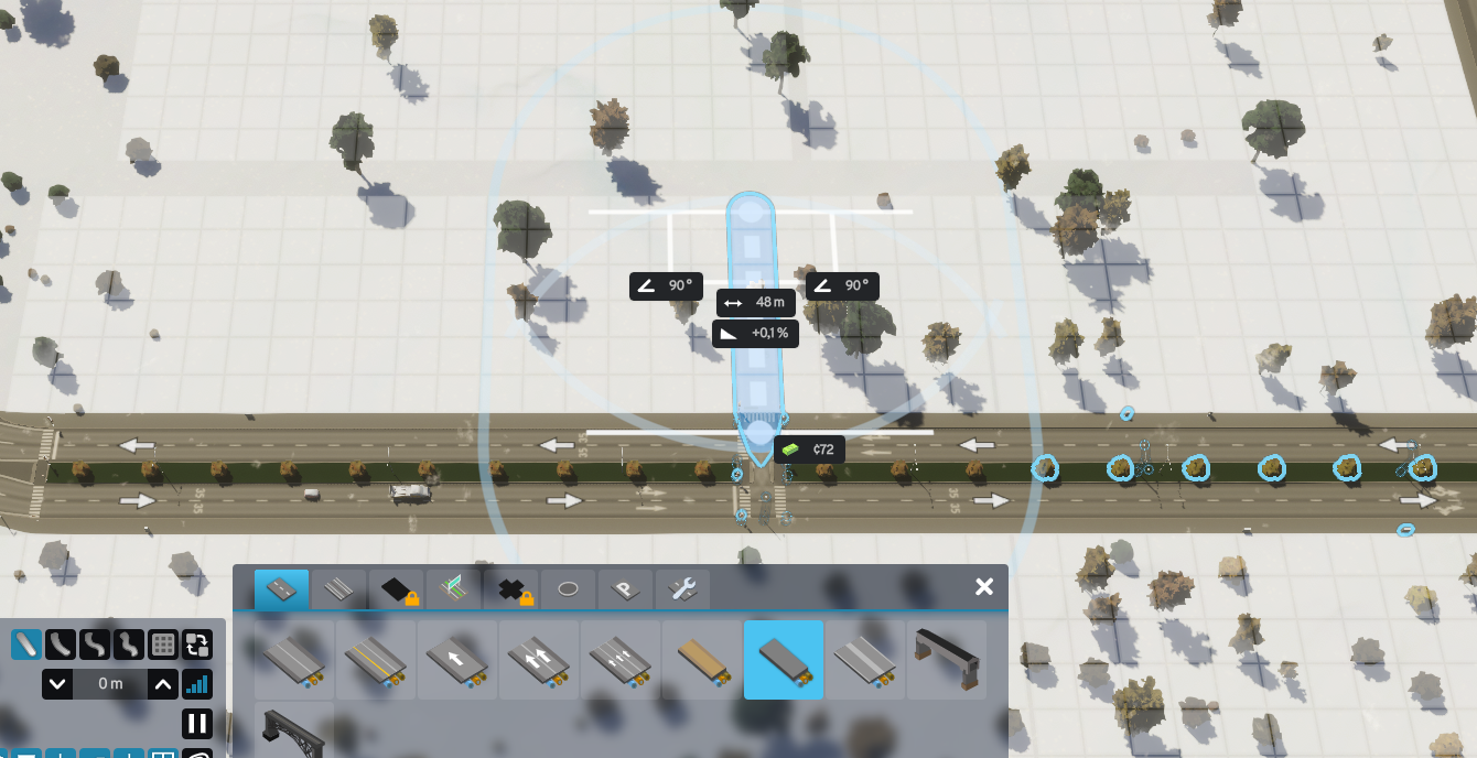 Aren't we supposed to be able to not fully cross the street on an intersection? | Paradox ...