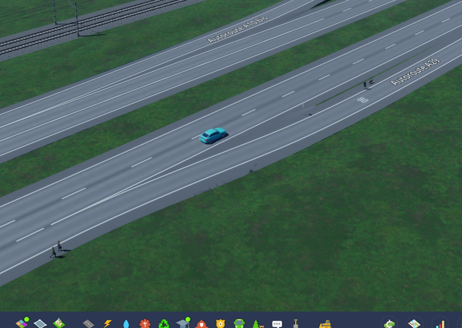 Duplicate - Pedestrians on side on highways | Paradox Interactive Forums
