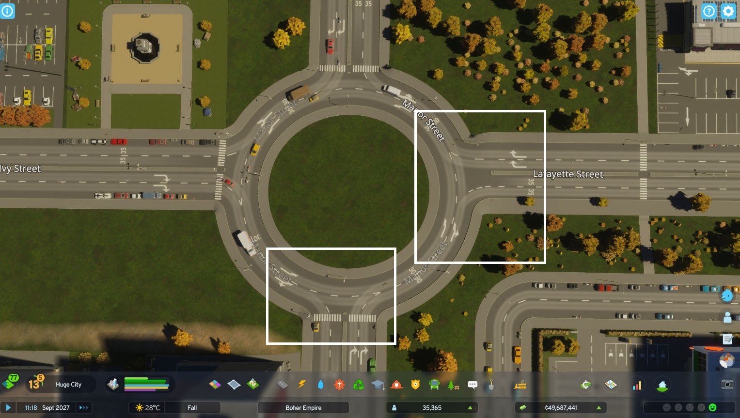 Roundabout missing lanes on custom roundabouts | Paradox Interactive Forums
