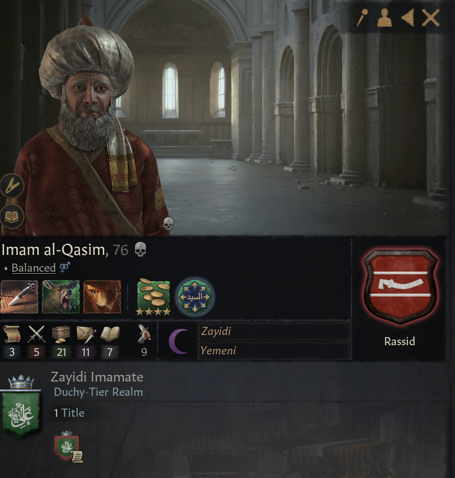 Will merge them back into the Hashimid dynasty? | Paradox Interactive ...