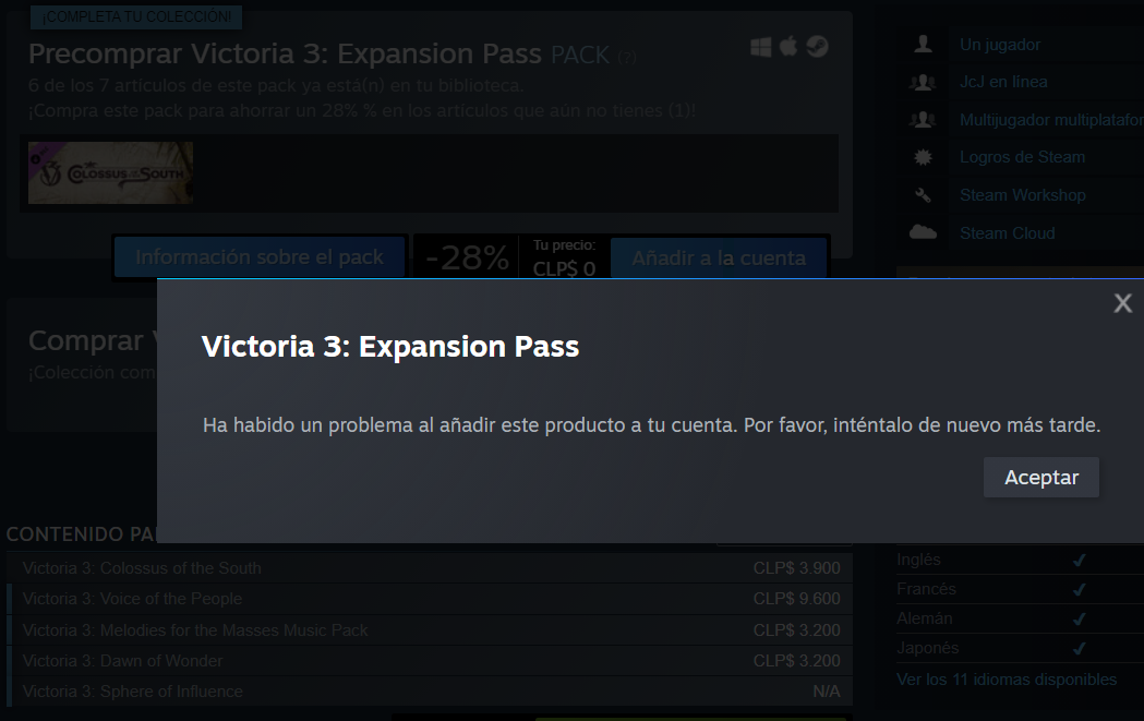 Victoria 3 | 1.5 - Known Issues | Paradox Interactive Forums