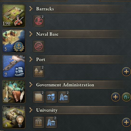 As Designed - Development building, production method bug | Paradox Interactive Forums