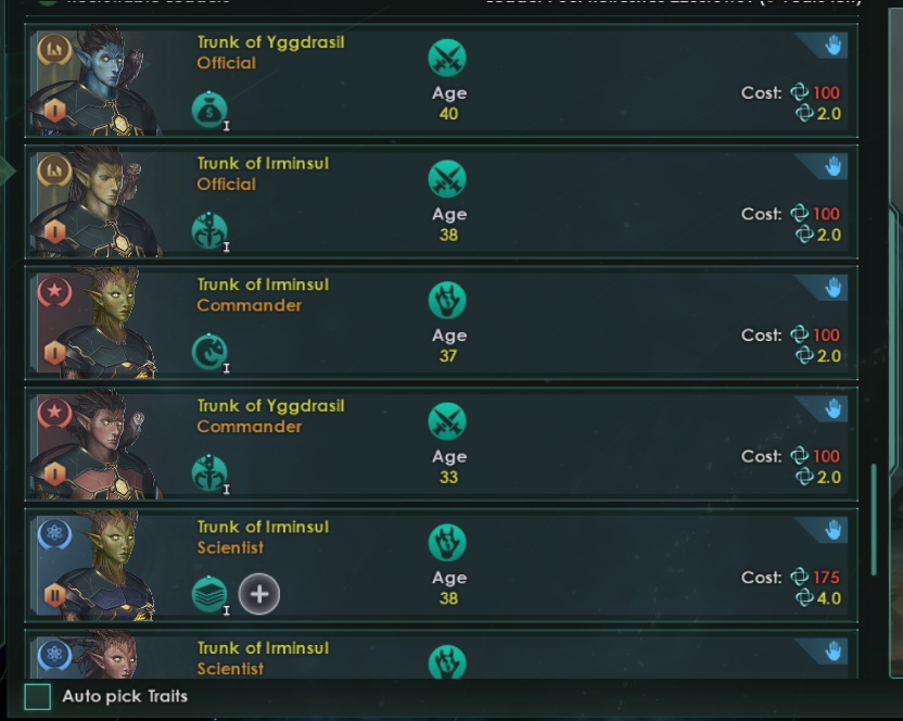 Stellaris - [Fixed] Every leader of imperial authority countries uses ...