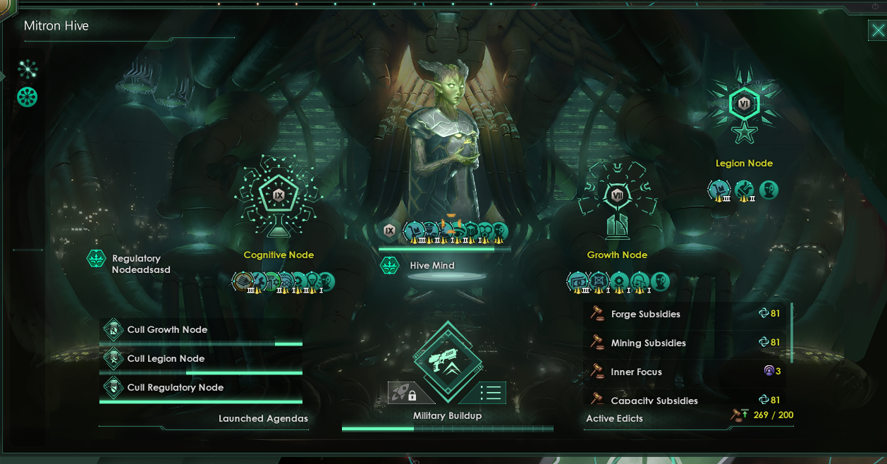 Stellaris - Stellaris - Pyxis 3.10.0 (462c)- Hive Mind Node Culling: No ...