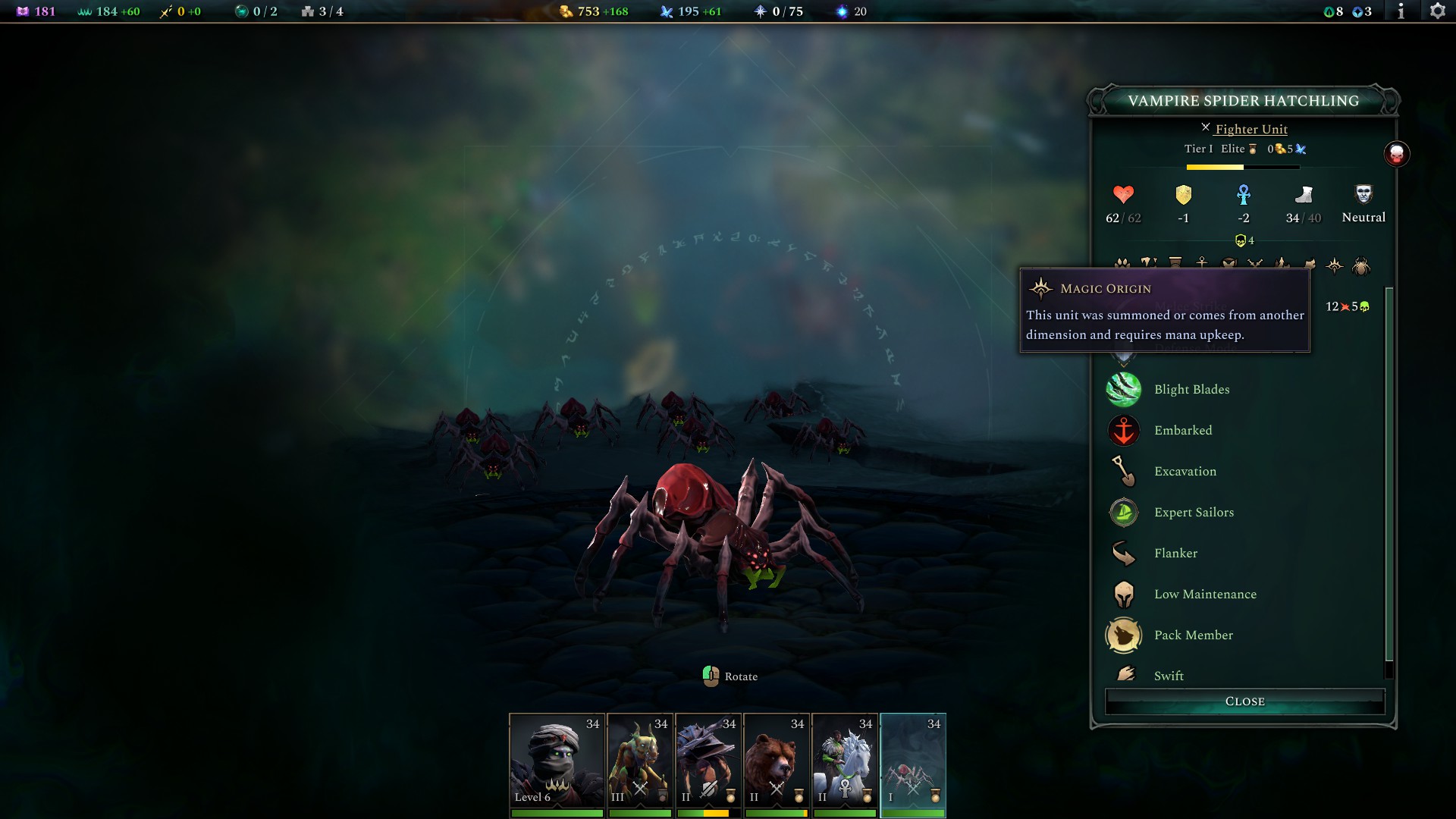 Confirmed - The interaction of magic origins units with level boosts ...