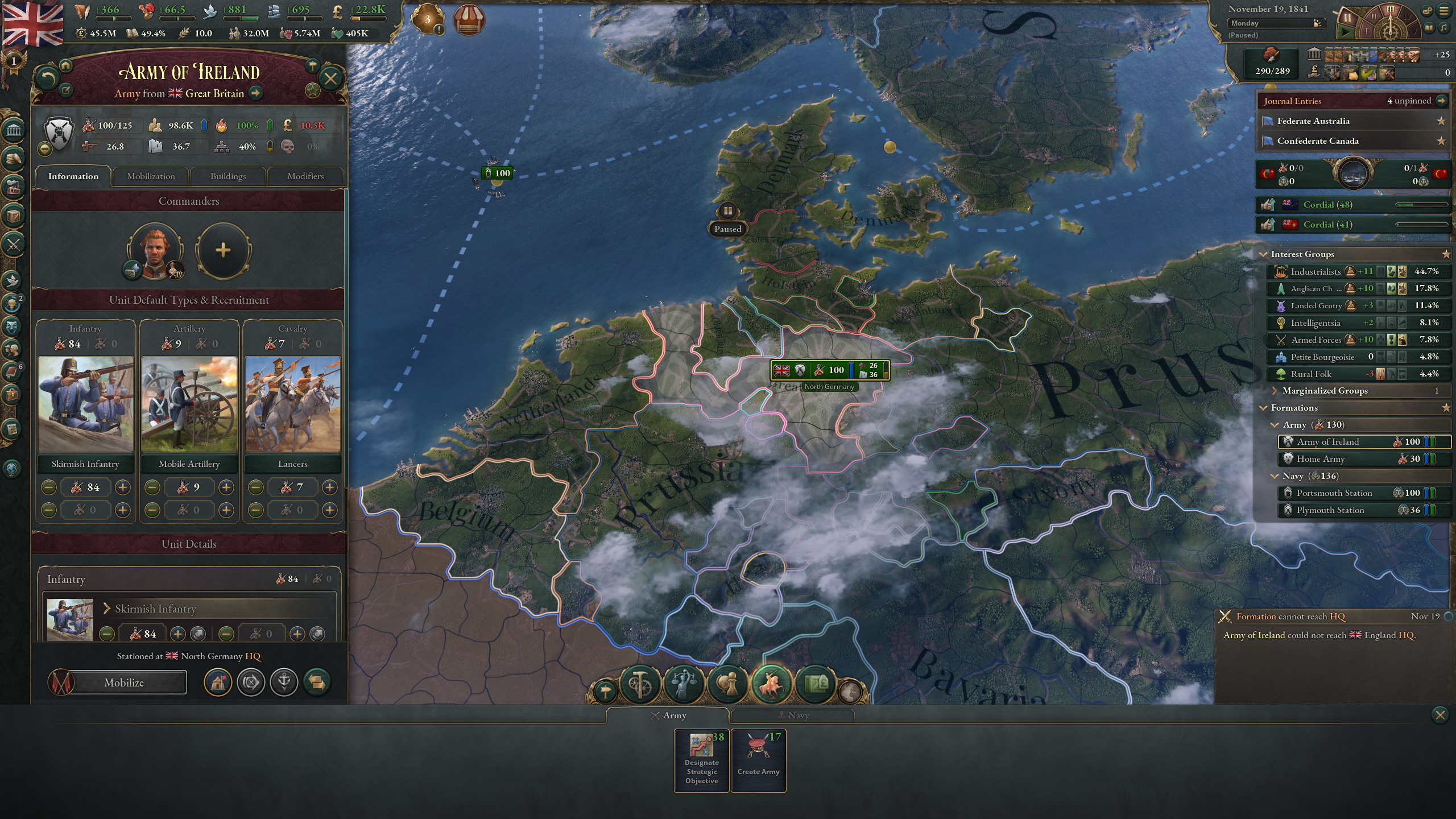 No Path for Army out of Hanover | Paradox Interactive Forums