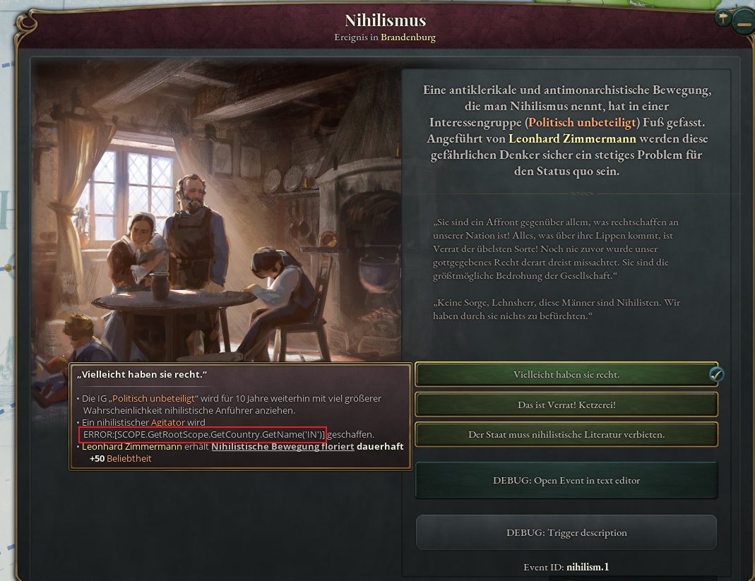 german localization errors | Paradox Interactive Forums