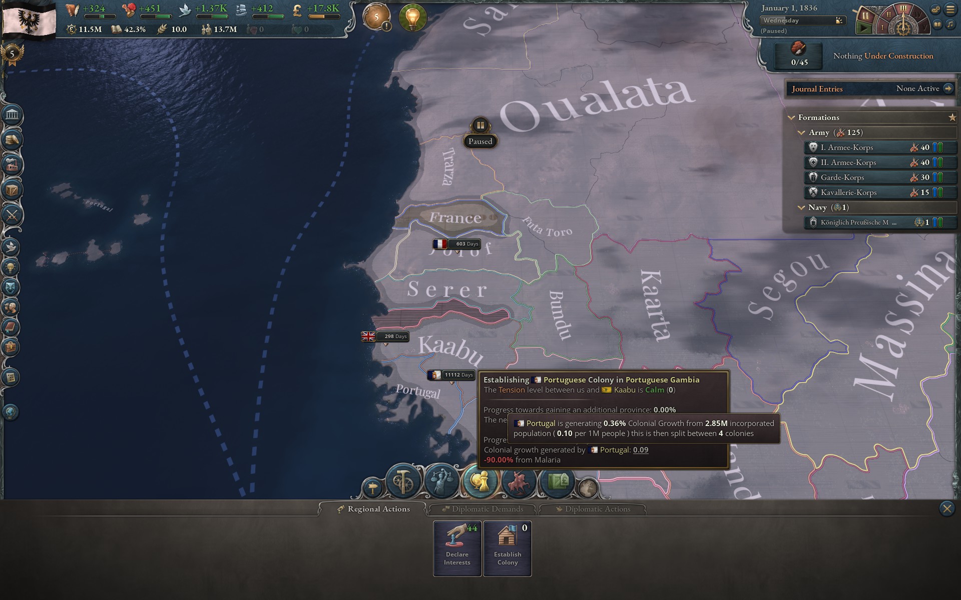 Incorrect colony growth generation calculation | Paradox Interactive Forums