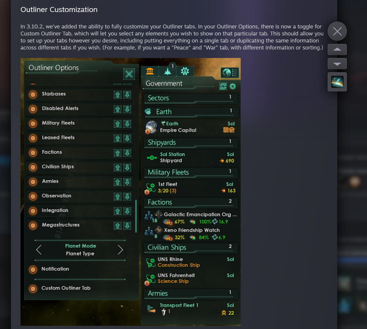 Outliner Customization | Paradox Interactive Forums