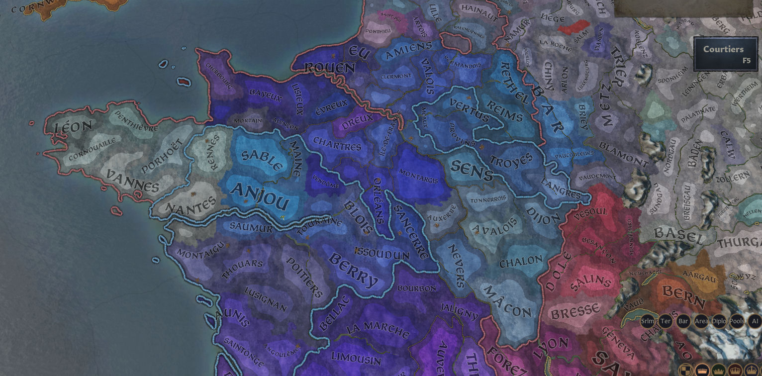 Map Color Legend? | Paradox Interactive Forums